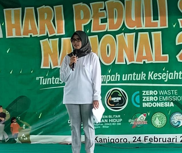 Bupati Blitar Peringatan Hpsn 2023 Jadi Momentum Wujudkan Zero Emision