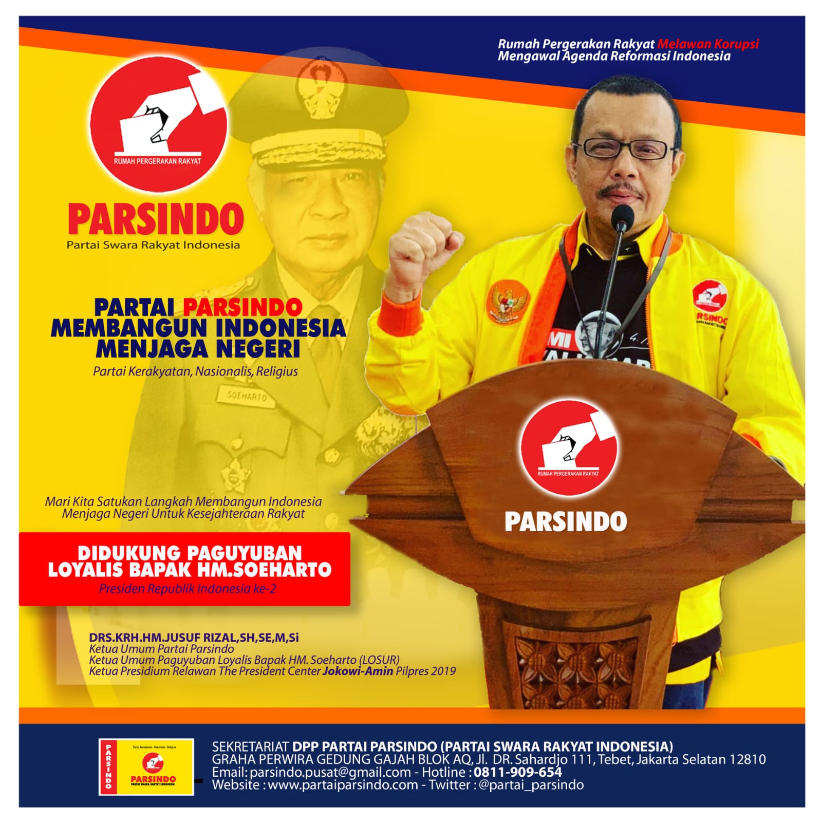 Parsindo Bentuk Satgas Pengawas KKN Dana Desa